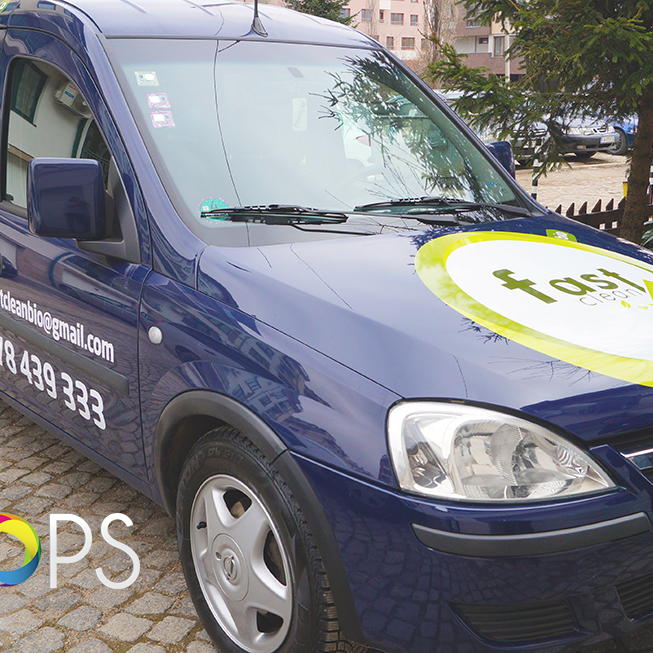 Car stickers - Advertising agency Crops